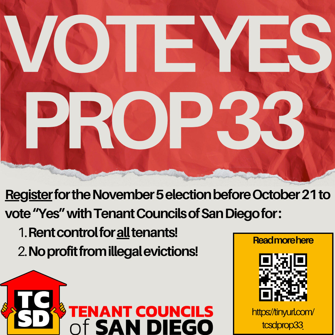 Support Proposition 33 to Fight for Affordable Rents and Against ...
